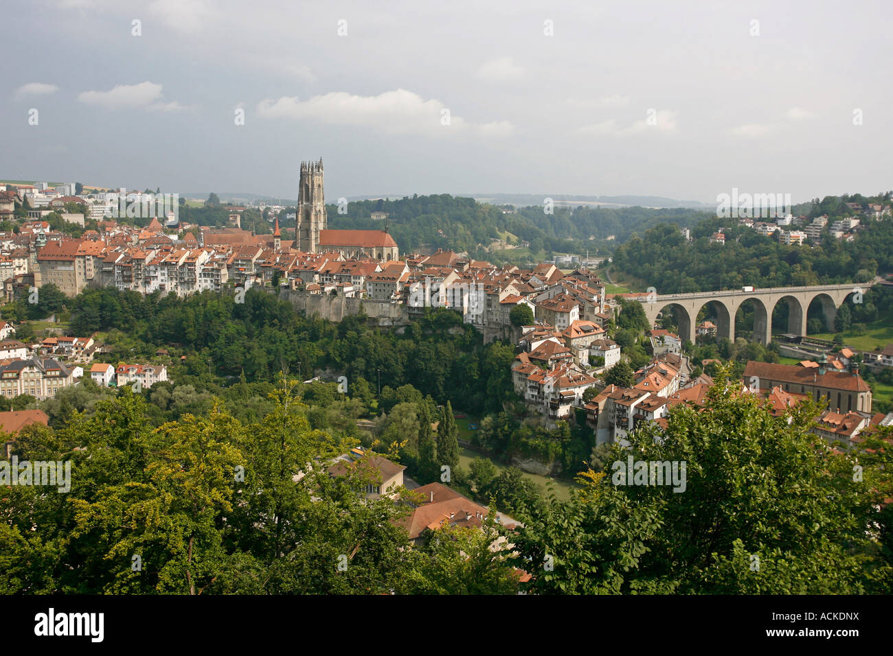 Fribourg Switzerland Europe Stock Photo - Alamy