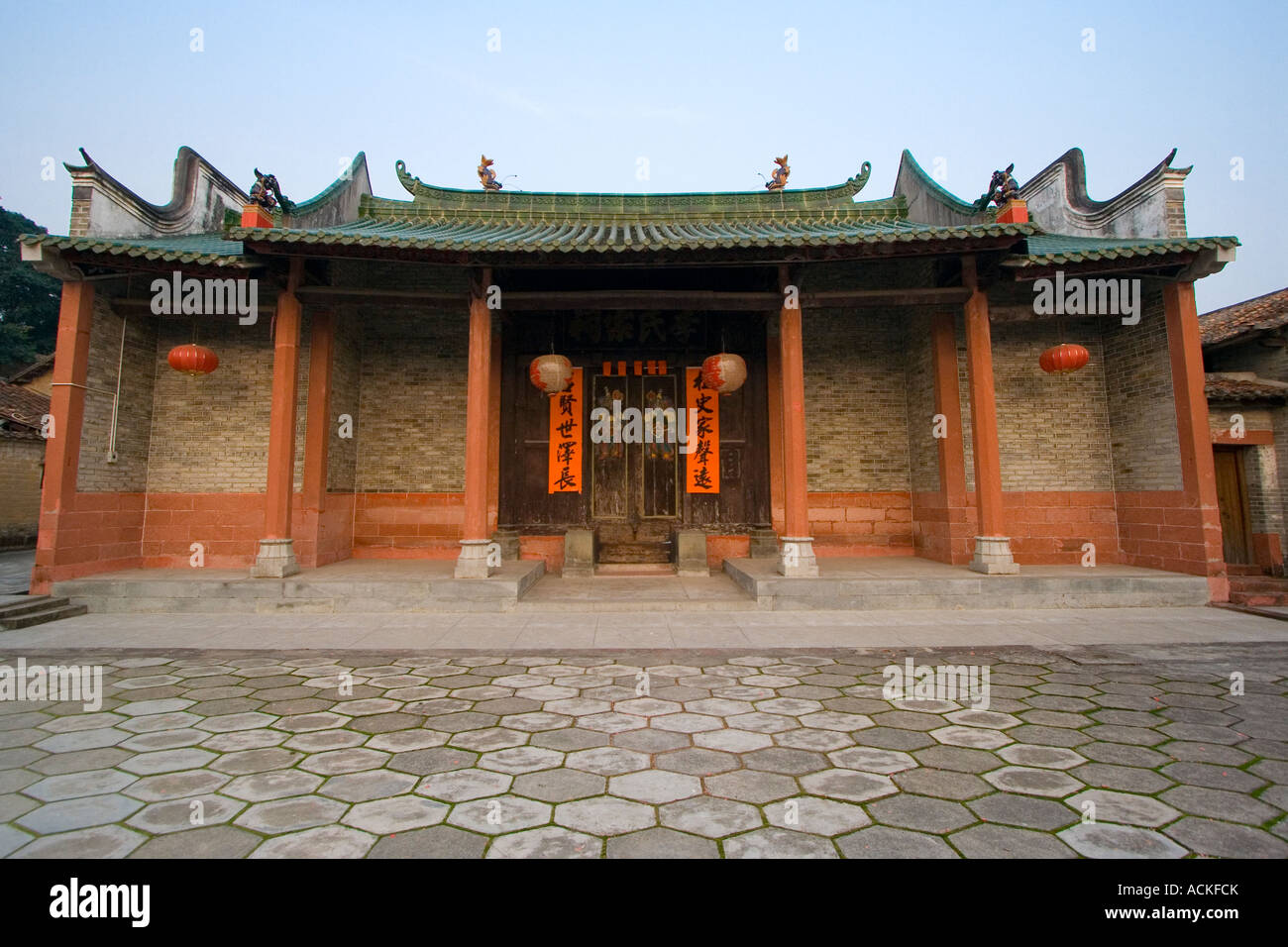 Ancient Shilong Village Temple Chashan Town Dongguan China Stock Photo ...