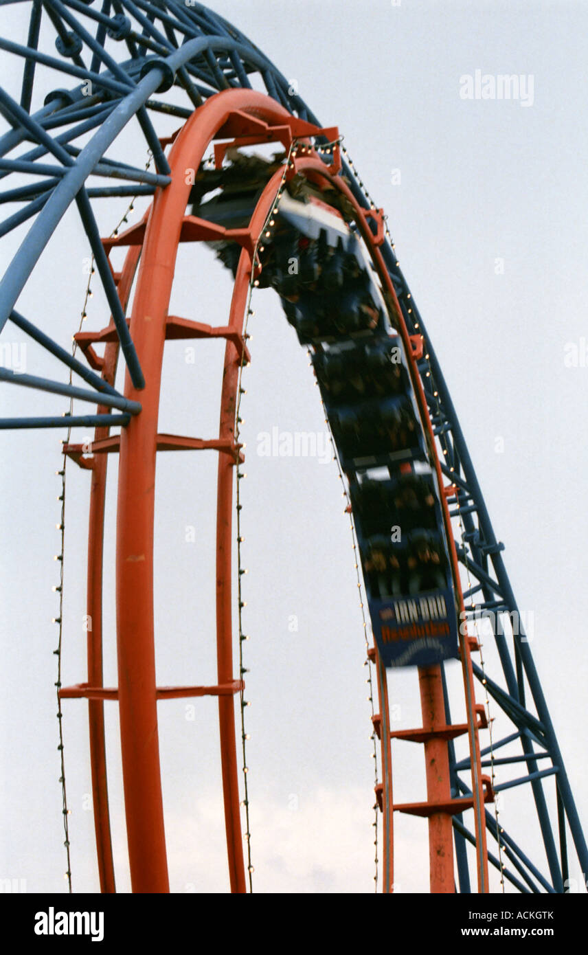 Blackpool revolution roller coaster hi-res stock photography and images ...