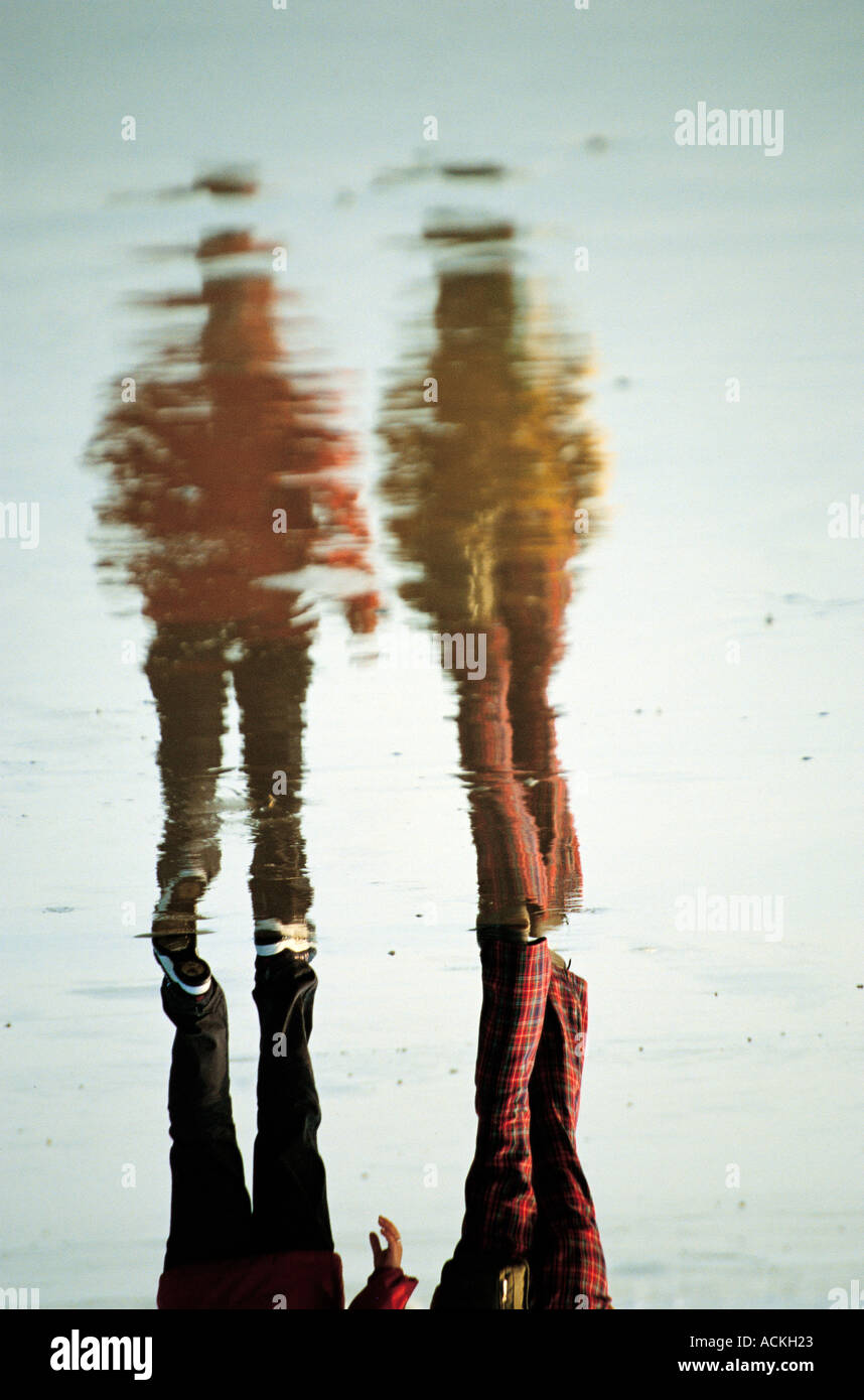 Water Reflection Photography People