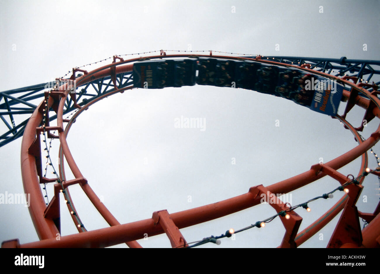 Revolution Ride Roller Coaster High Resolution Stock Photography and ...