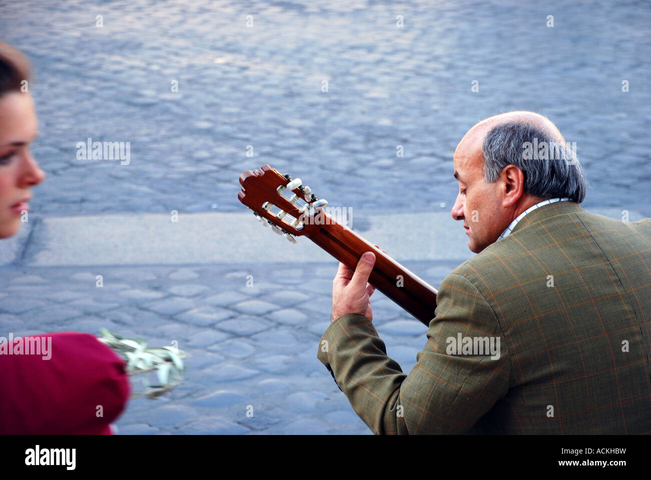 musician in rome Stock Photo - Alamy