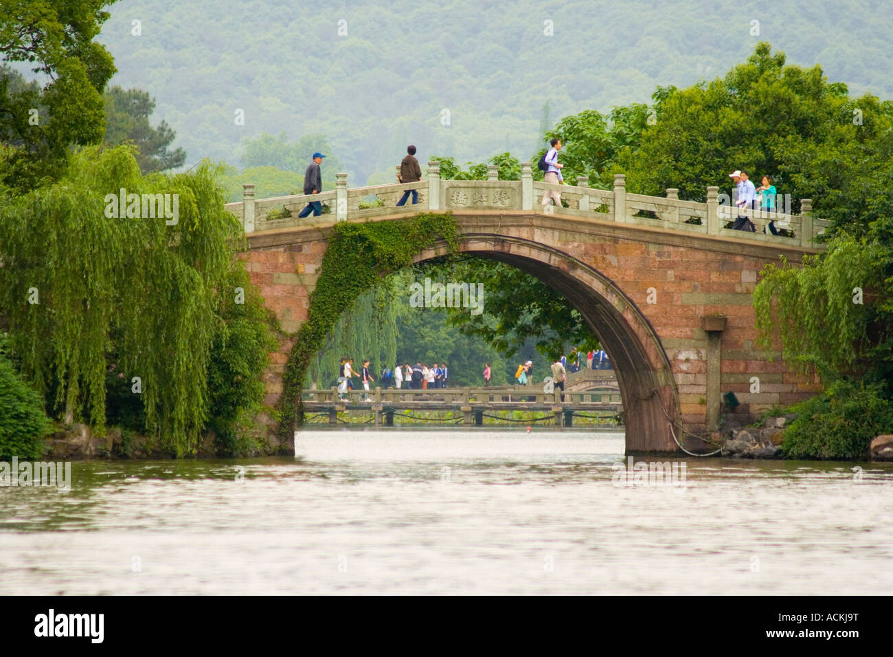 China Hangzhou West Lake Bai Causeway High Resolution Stock Photography ...