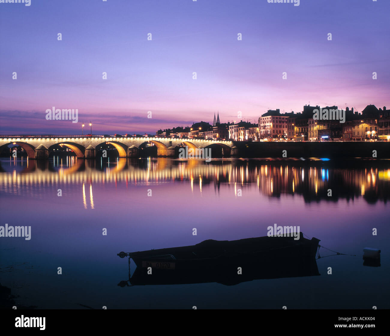 River Saone Macon Saone et loire Bourgogne-Franche-Comte France at ... River Saone Macon Saone et loire Bourgogne-Franche-Comte France at ...