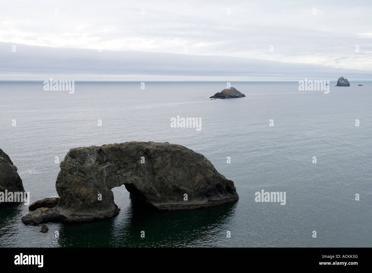 Arch Rock, Oregon Coast Stock Photo - Alamy