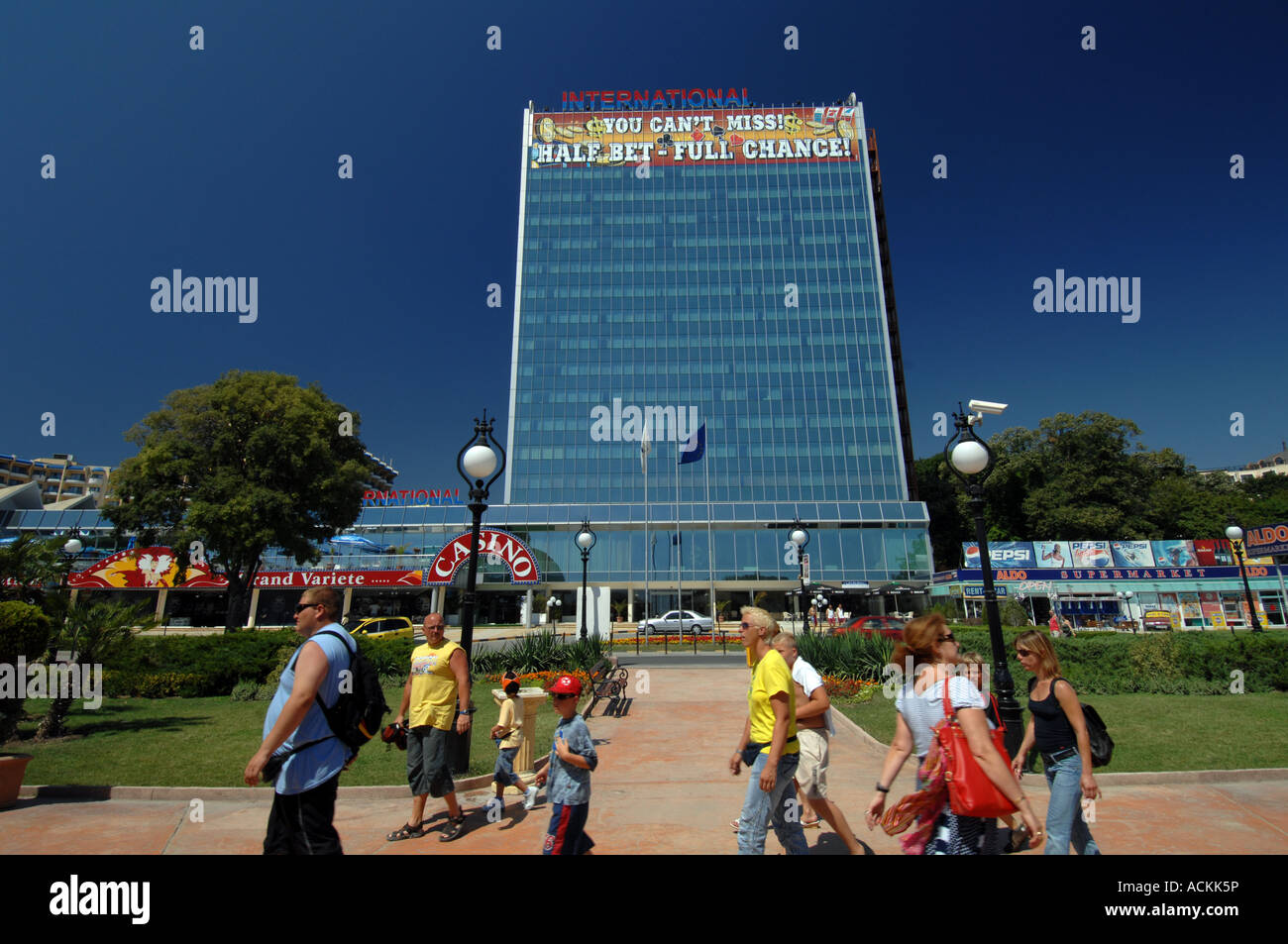Goldan Sands Varna Stock Photo - Alamy
