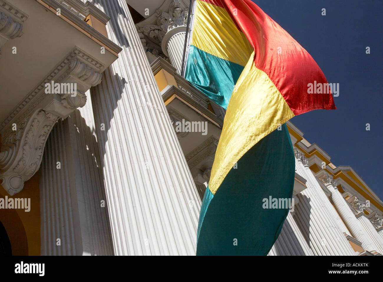 Congress building, Murillo Square, La Paz, Bolivia Stock Photo - Alamy