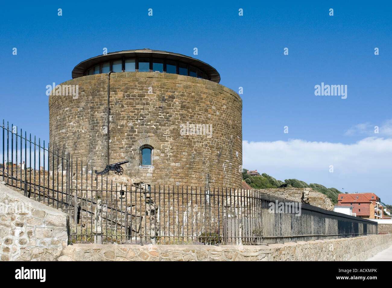 Martello tower folkestone hi-res stock photography and images - Alamy
