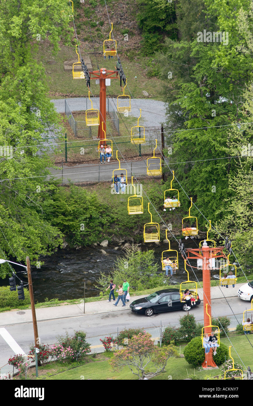 Gatlinburg sky lift hi-res stock photography and images - Alamy