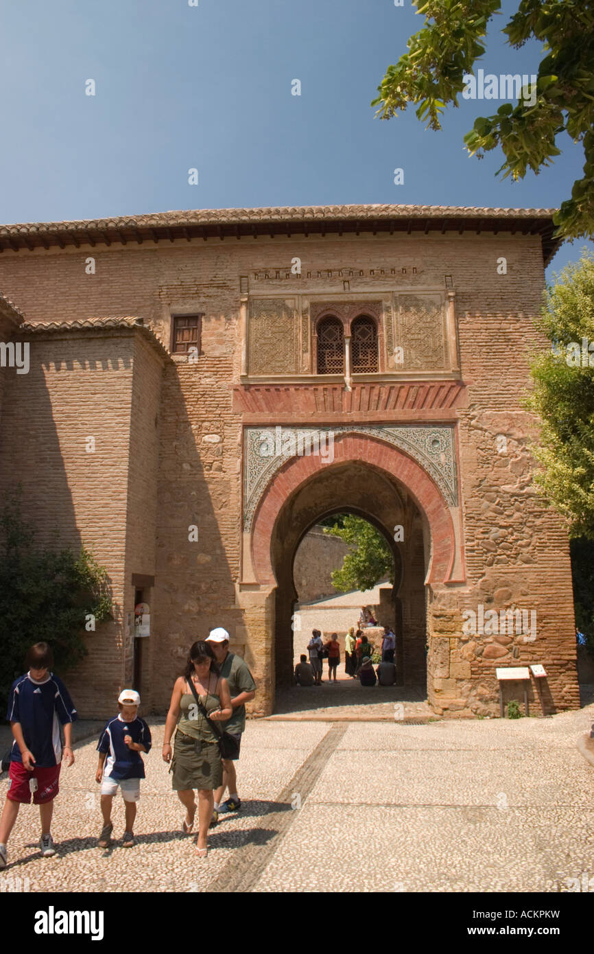 Archway in Alhambra Palace, Granada, Spain Stock Photo - Alamy