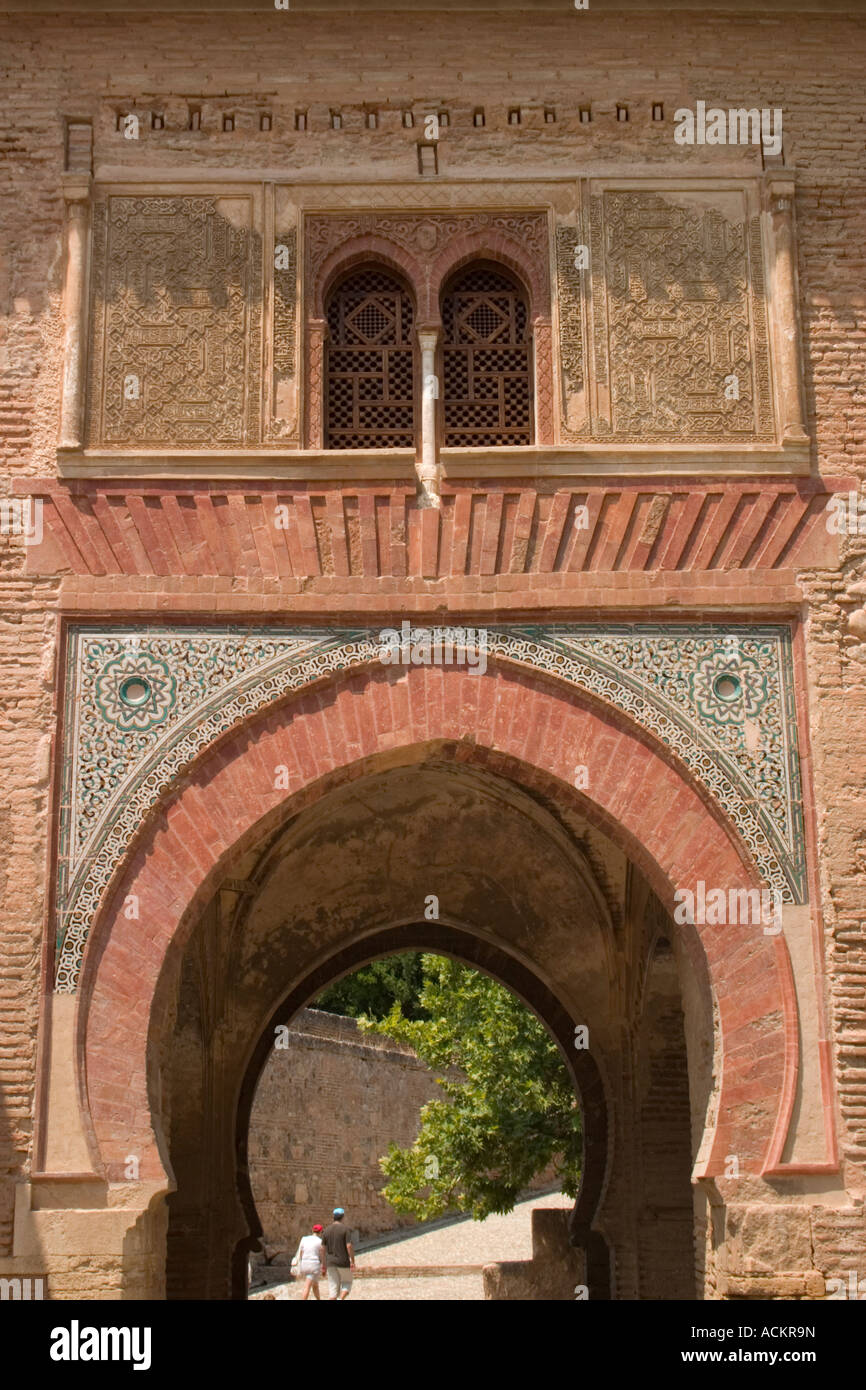 Archway in Alhambra Palace, Granada, Spain Stock Photo - Alamy