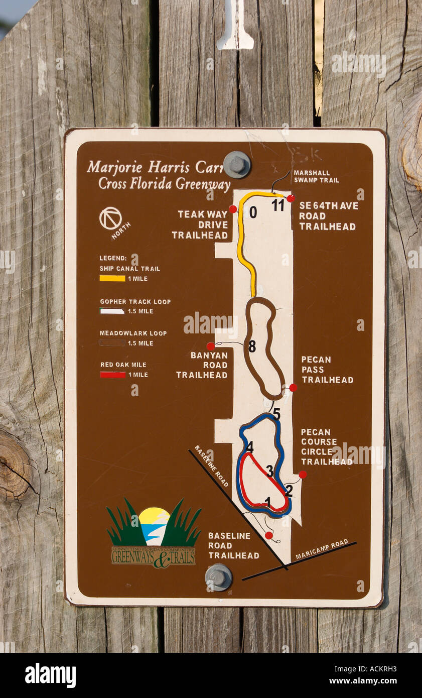 Ocala florida map hi-res stock photography and images - Alamy