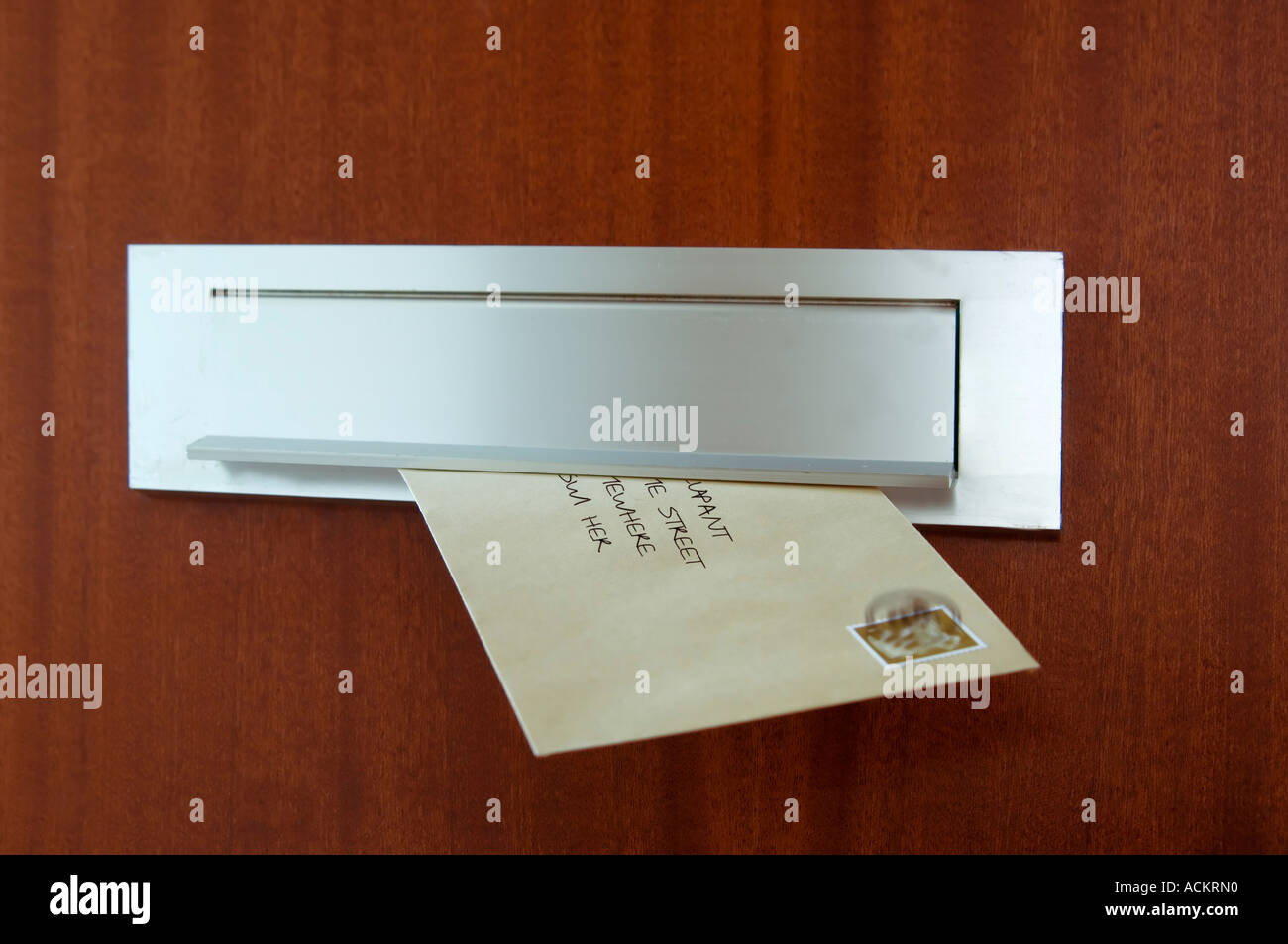 Woman posting letter in post hi-res stock photography and images - Alamy