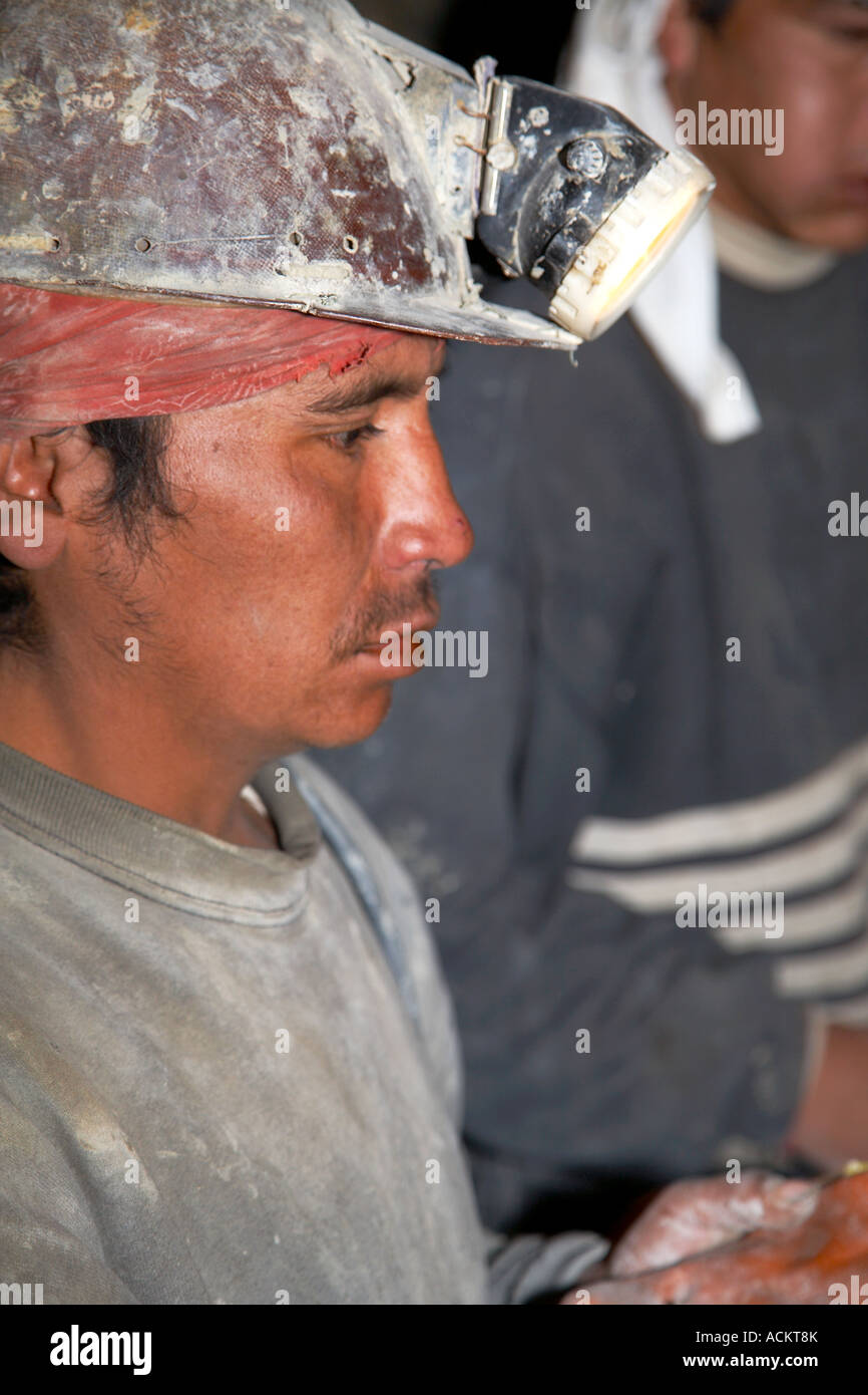 Bolivian miner, Potosi, Bolivia Stock Photo - Alamy