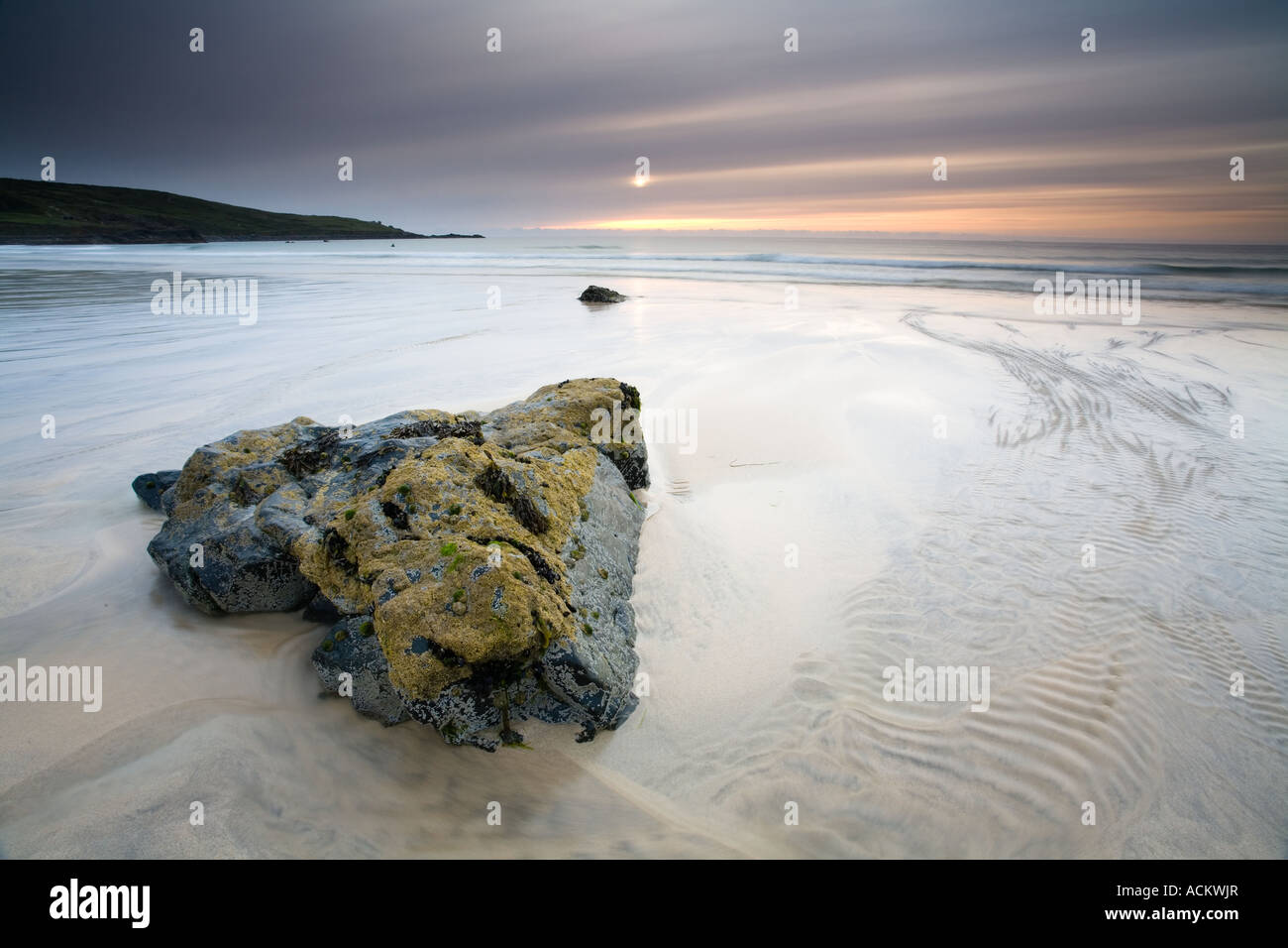Summer Sunset, St Ives, Cornwall Stock Photo - Alamy