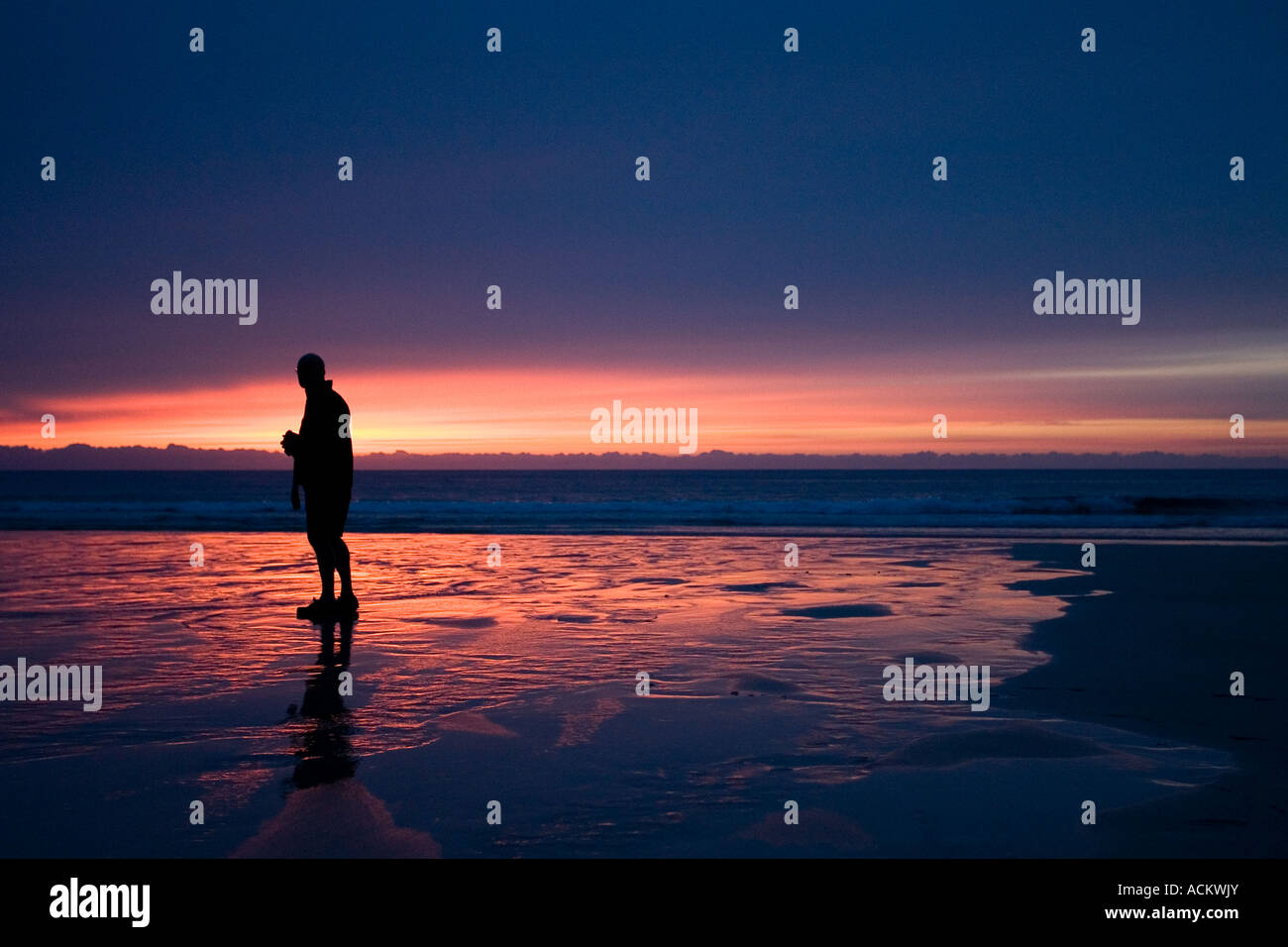 Summer Sunset, St Ives, Cornwall Stock Photo - Alamy