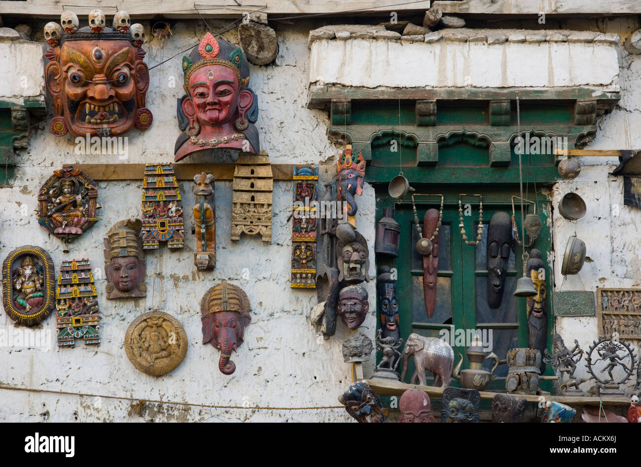 India Himalaya Jammu and Kashmir Ladakh Leh arts and crafts traditional ...