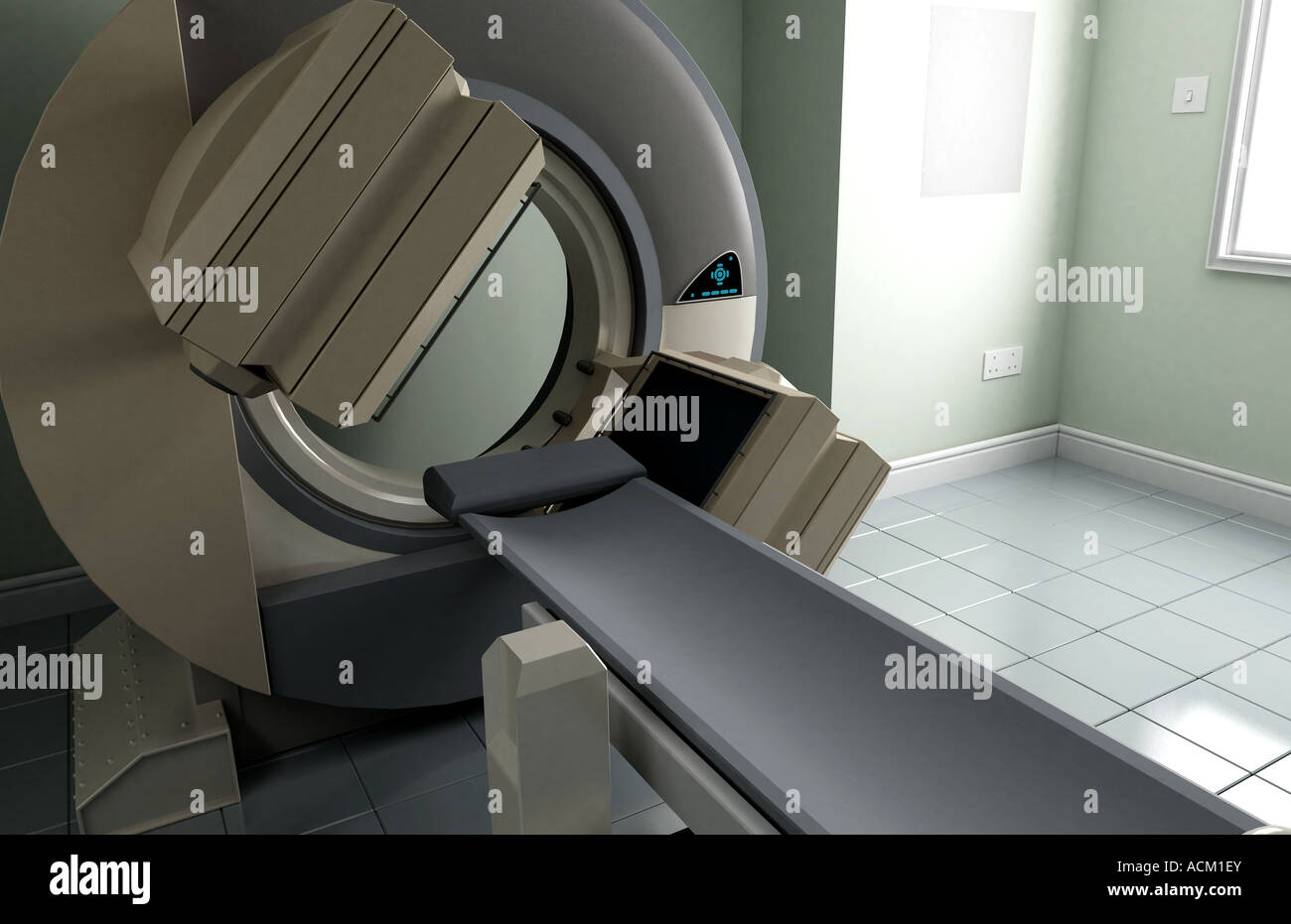 SPECT imaging machine Stock Photo - Alamy