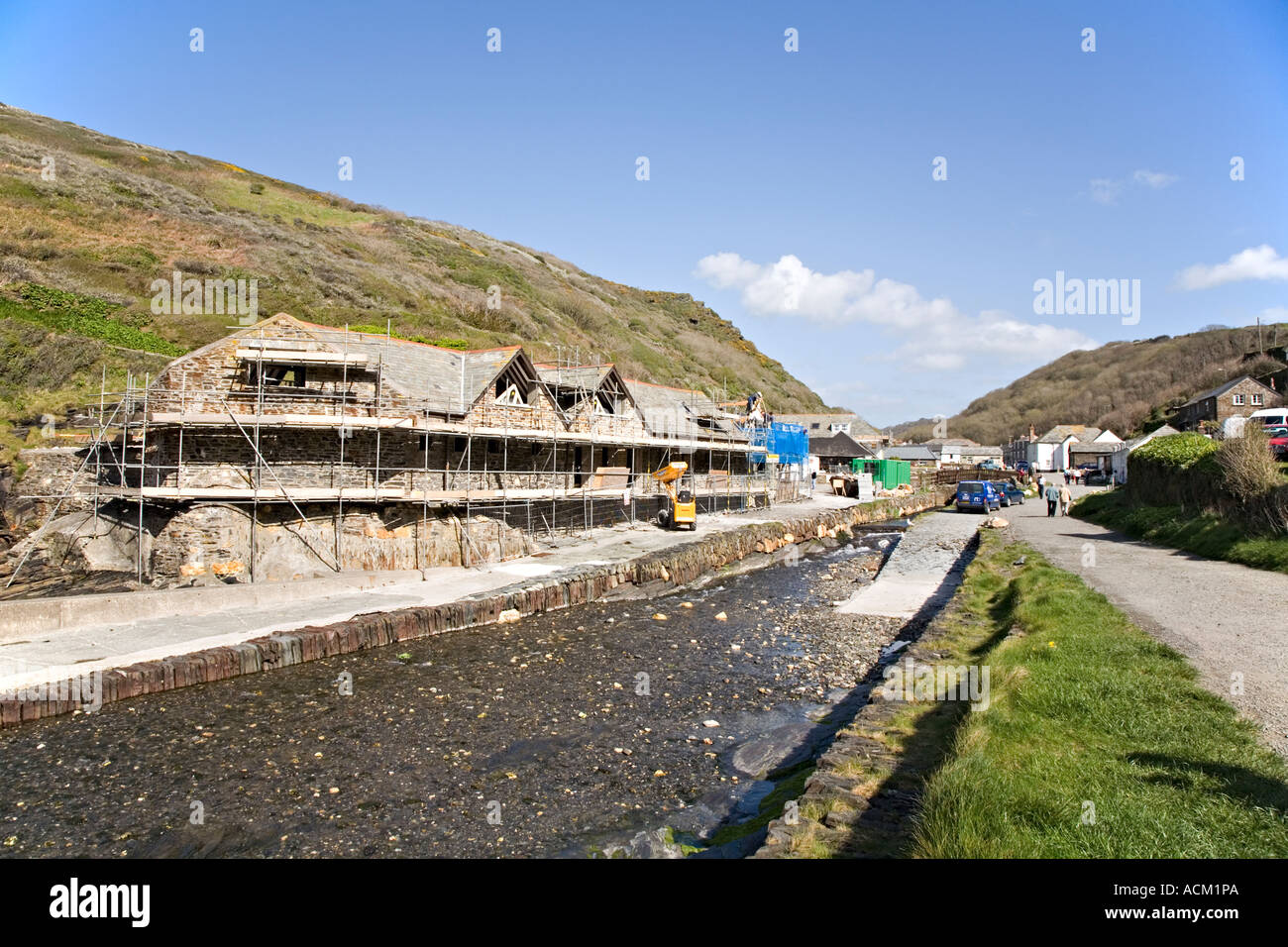 Boscastle flood 2004 hi-res stock photography and images - Alamy