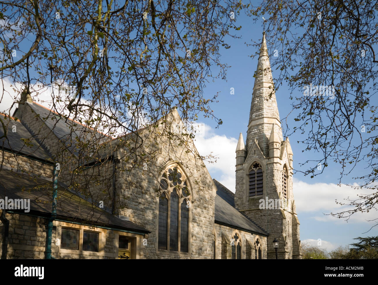 Trinity church in Enfield North London Stock Photo - Alamy