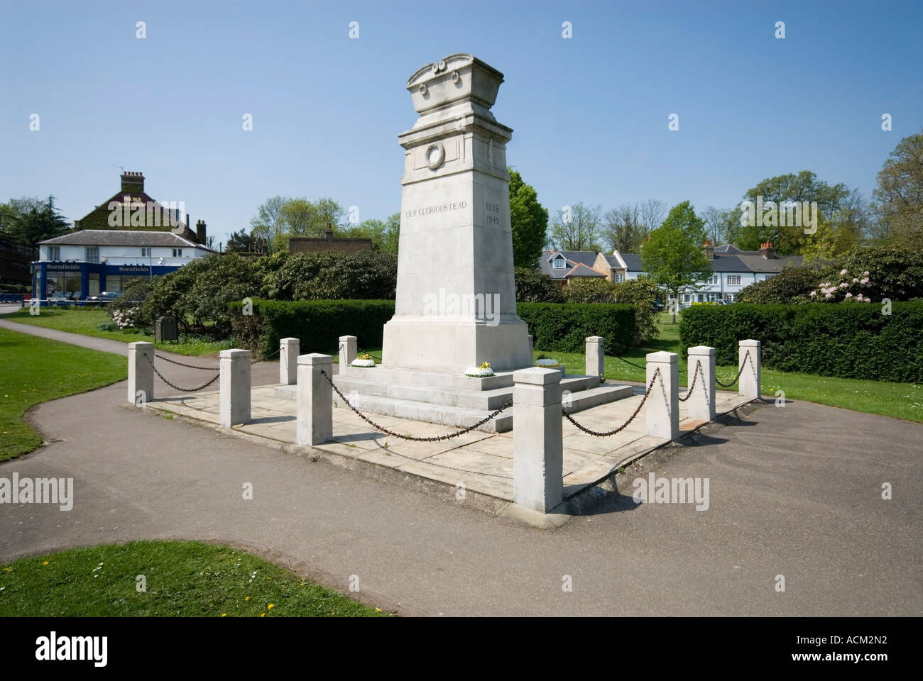 War memorial in Enfield, north London Stock Photo - Alamy