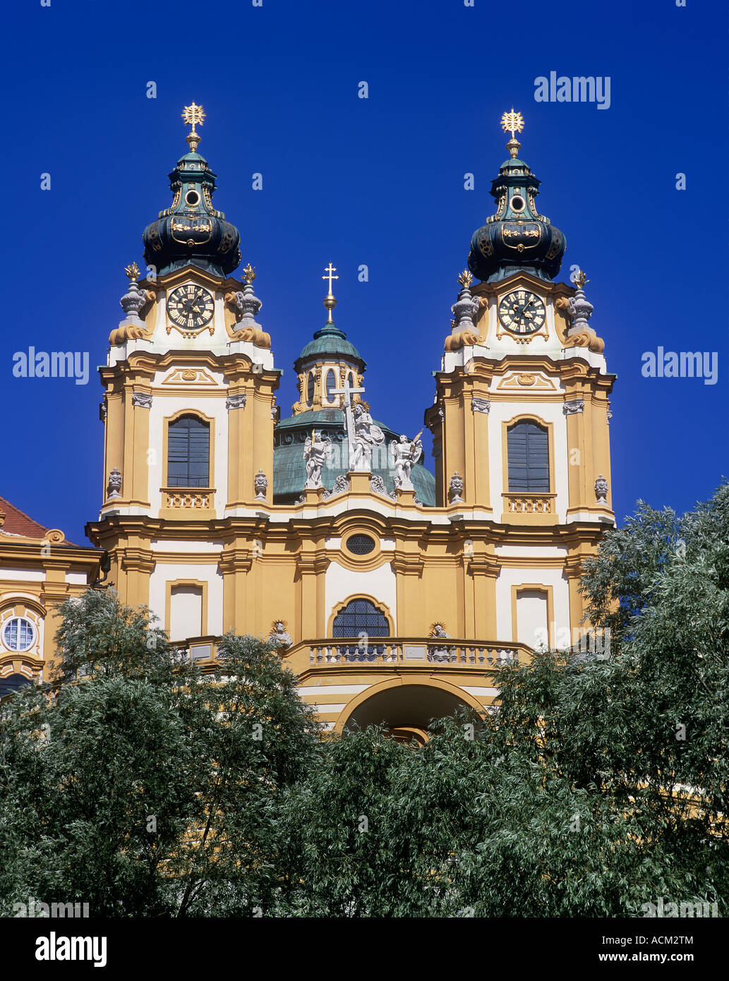 The spectacular eighteenth century baroque monastery by the Danube at ...