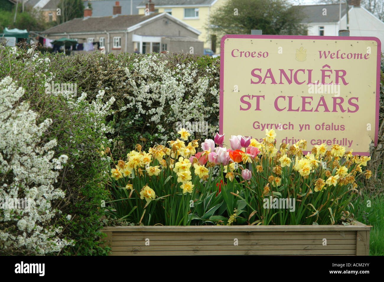 St Clears Carmathenshire Wales GB UK 2007 Stock Photo - Alamy