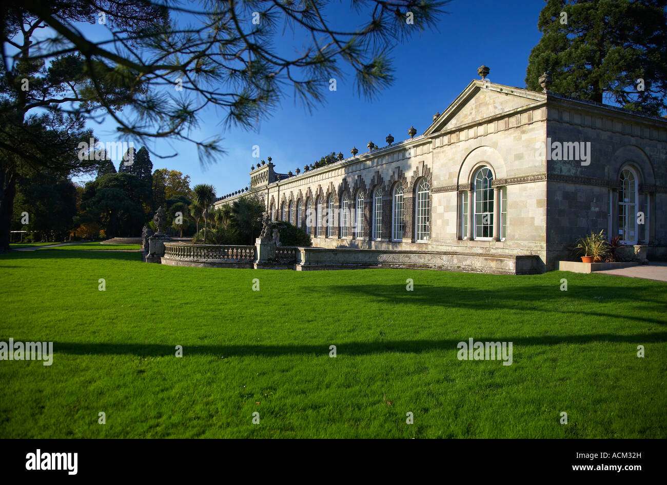 Orangery, Margam Park, Port Talbot, Wales, UK Stock Photo - Alamy
