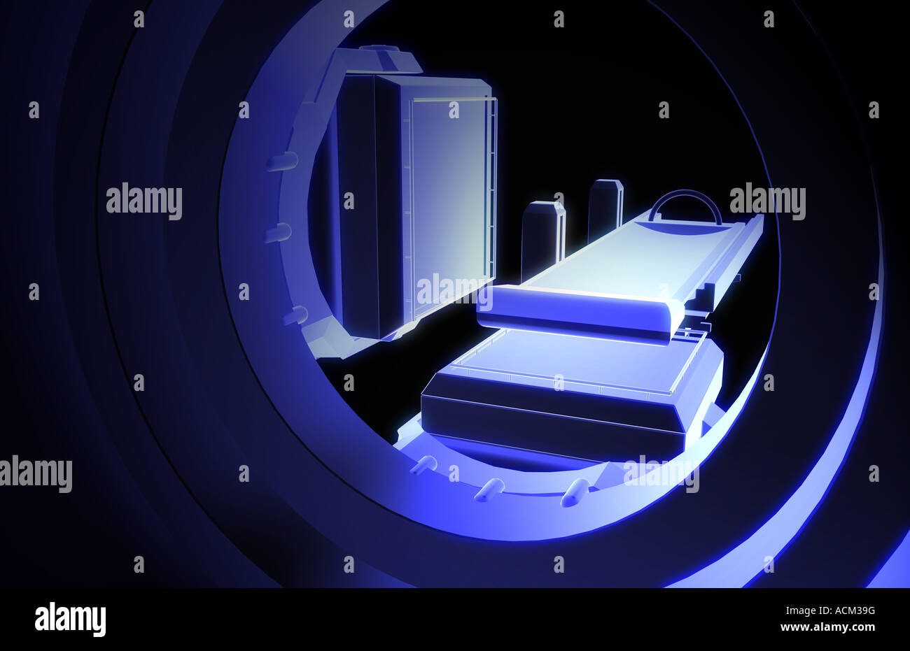 SPECT imaging machine Stock Photo - Alamy
