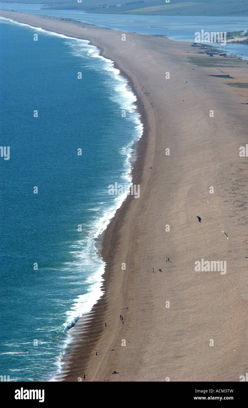 Chesil Beach in Dorset Britain UK Stock Photo - Alamy