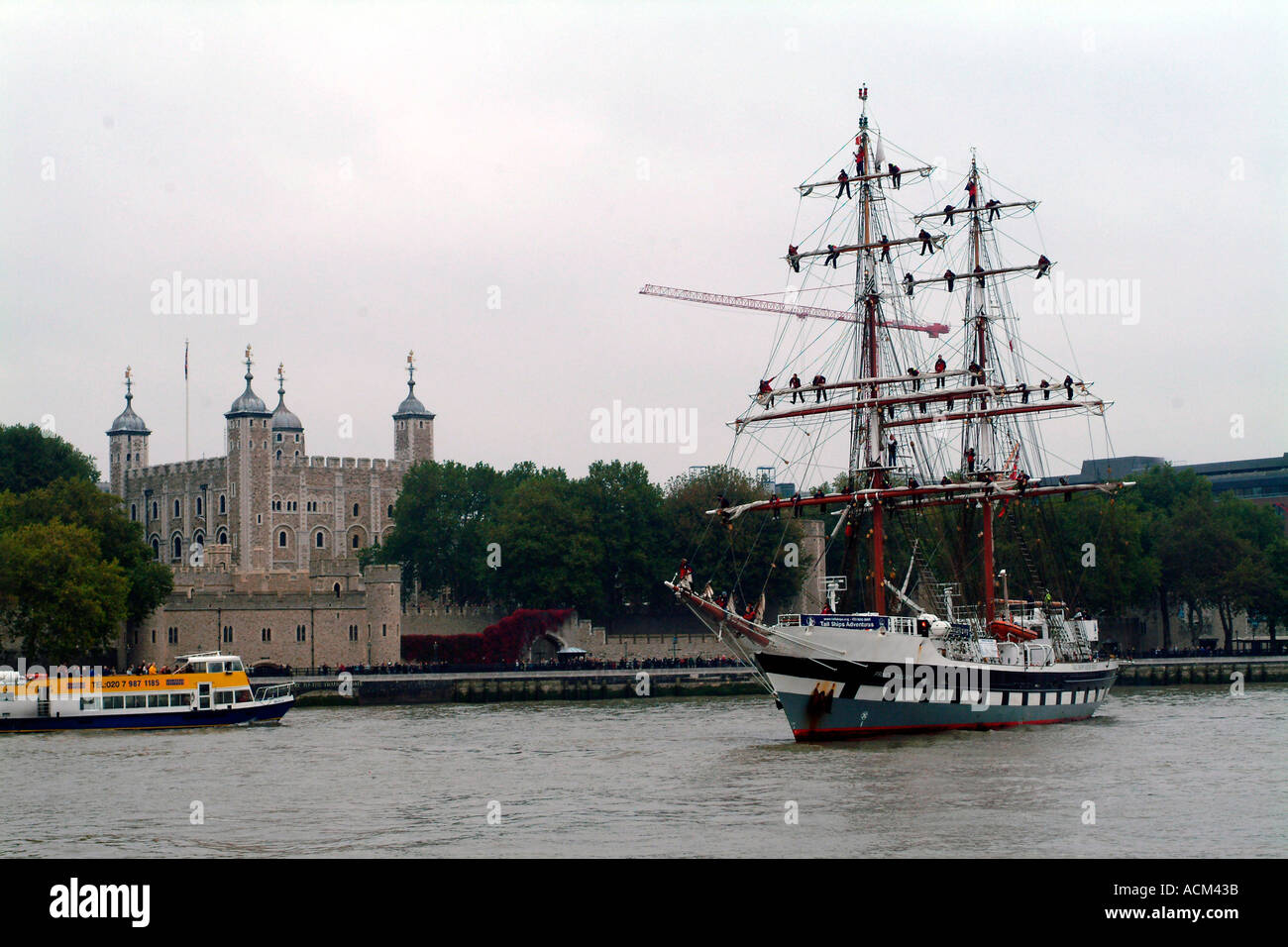 Prince william british tall ship hi-res stock photography and images ...