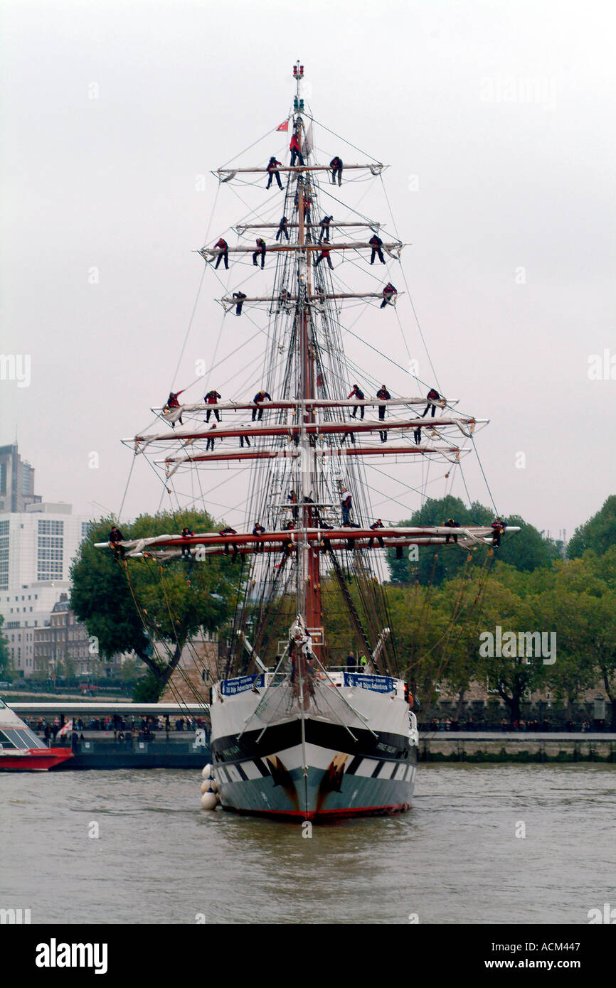 Prince william british tall ship hi-res stock photography and images ...