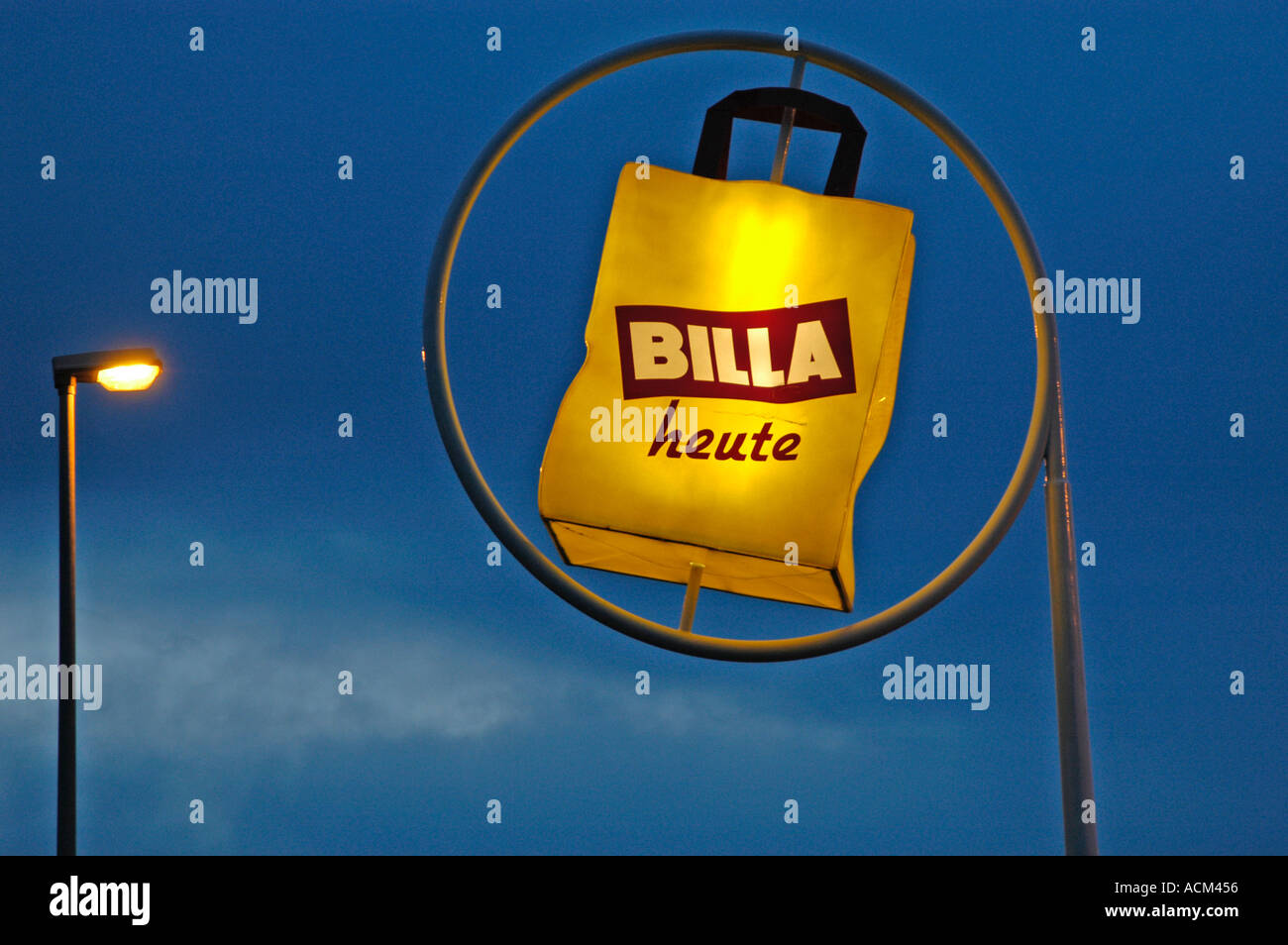 The Logo of the Billa Corporation Stock Photo - Alamy