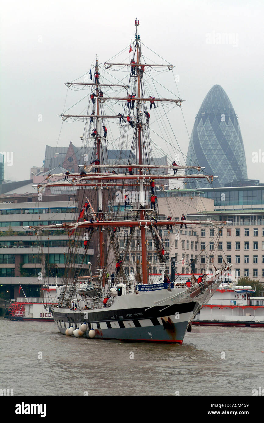 Prince william british tall ship hi-res stock photography and images ...