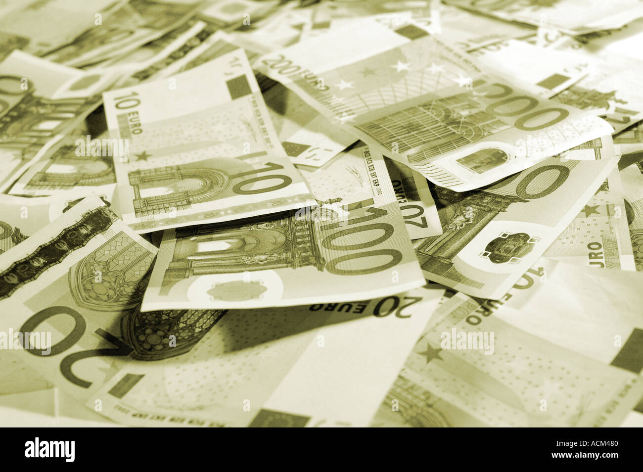 A lot of euro Money Stock Photo - Alamy