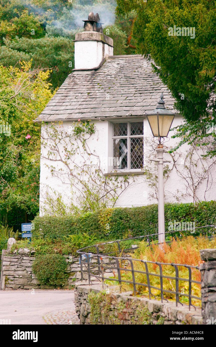 sign at Dove Cottage home of William Wordsworth Stock Photo - Alamy