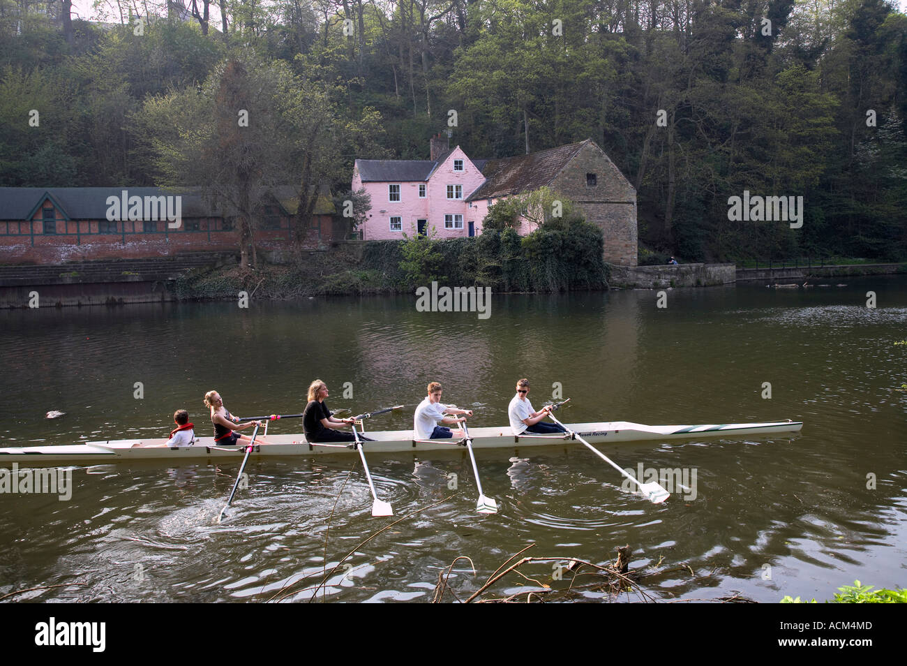 River Wear Durham City England Stock Photo - Alamy