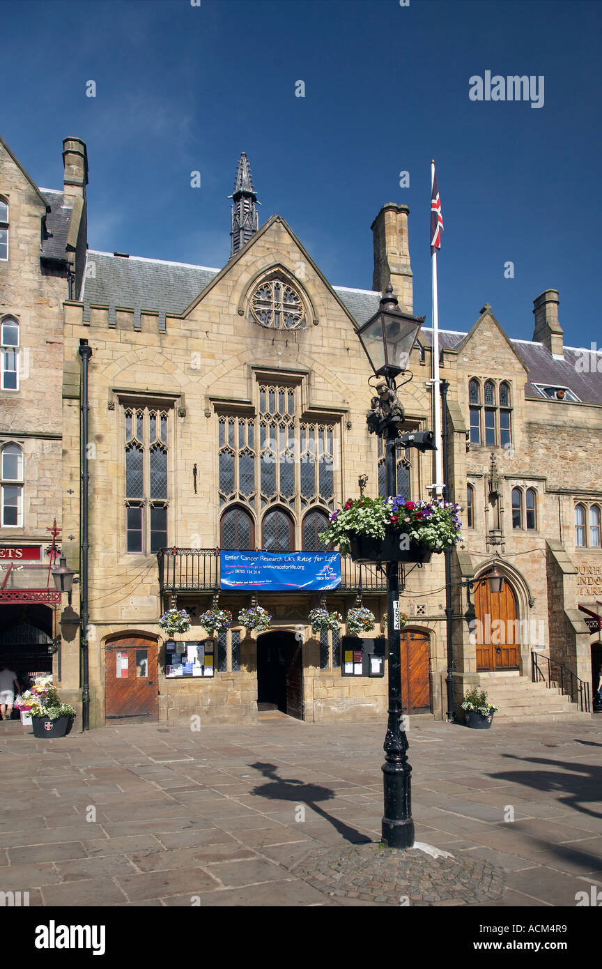 Market Place Durham City England Stock Photo - Alamy