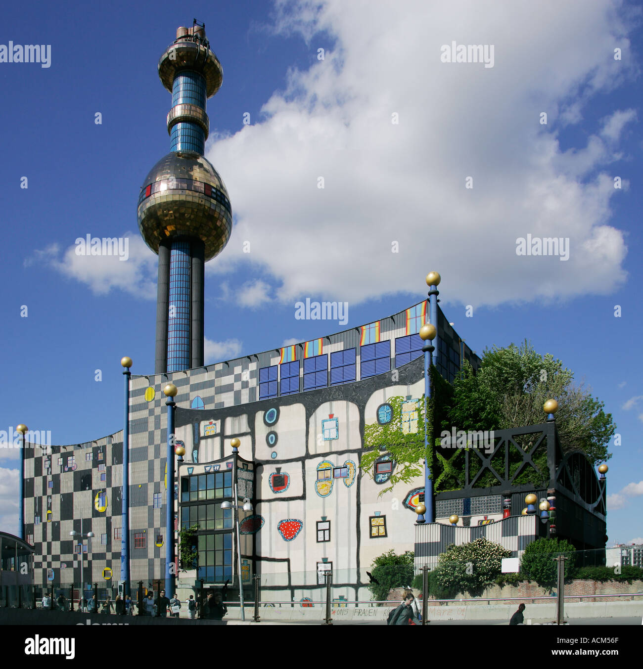 waste combustion facility of the community heating company of Vienna ...