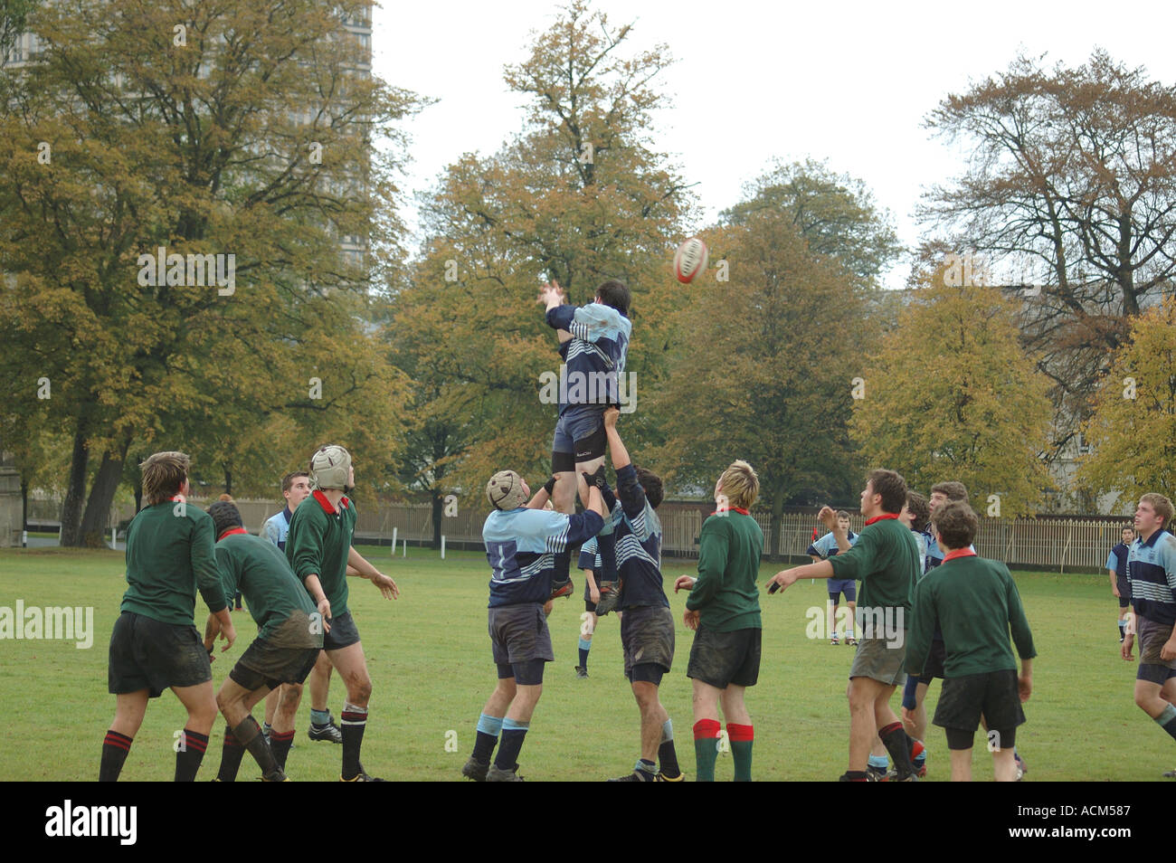 School rugby union Stock Photo - Alamy