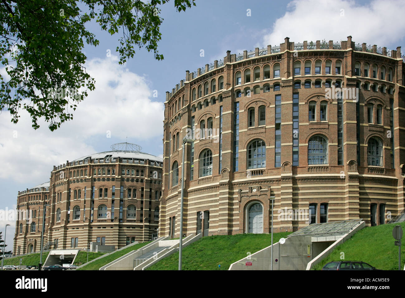 complex of residential buildings and a shopping center in the old ...