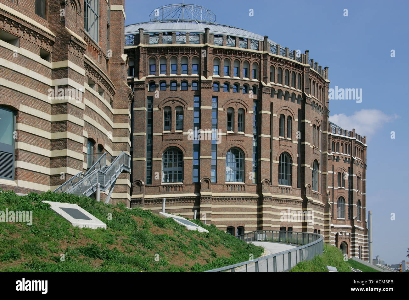 complex of residential buildings and a shopping center in the old ...