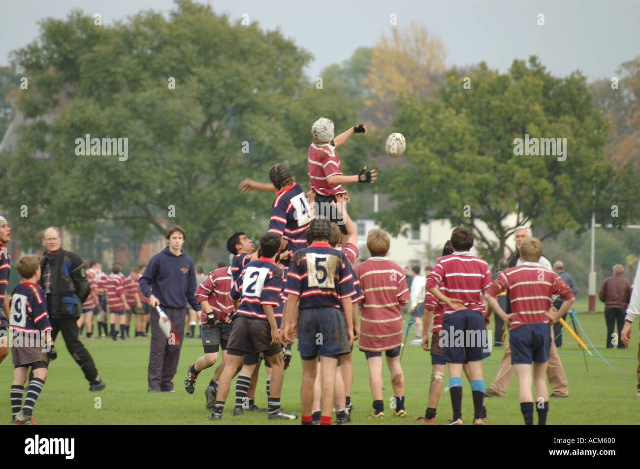 School rugby union Stock Photo - Alamy