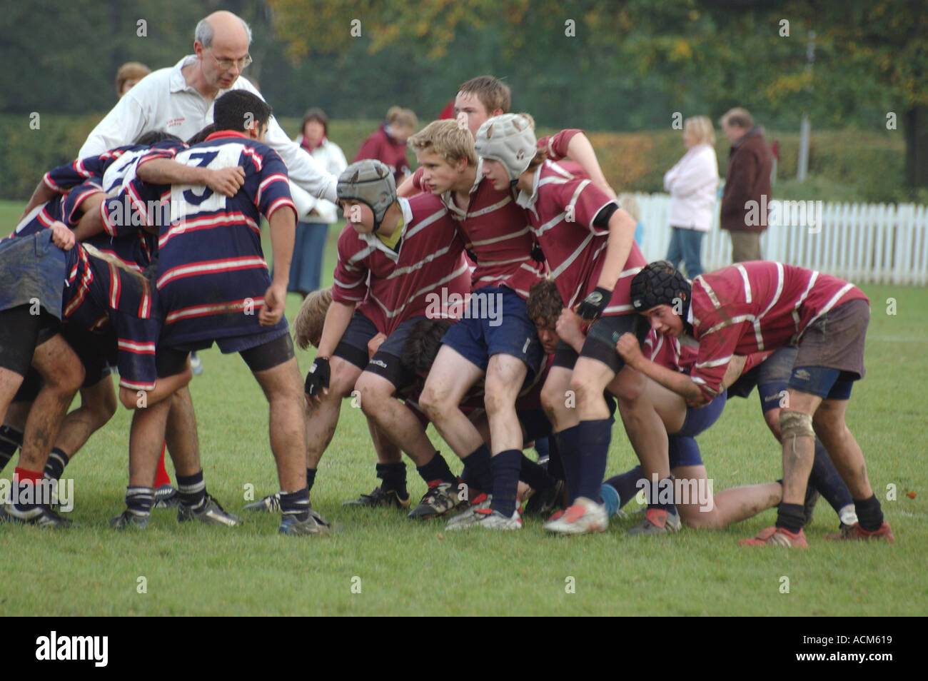 School rugby union Stock Photo - Alamy