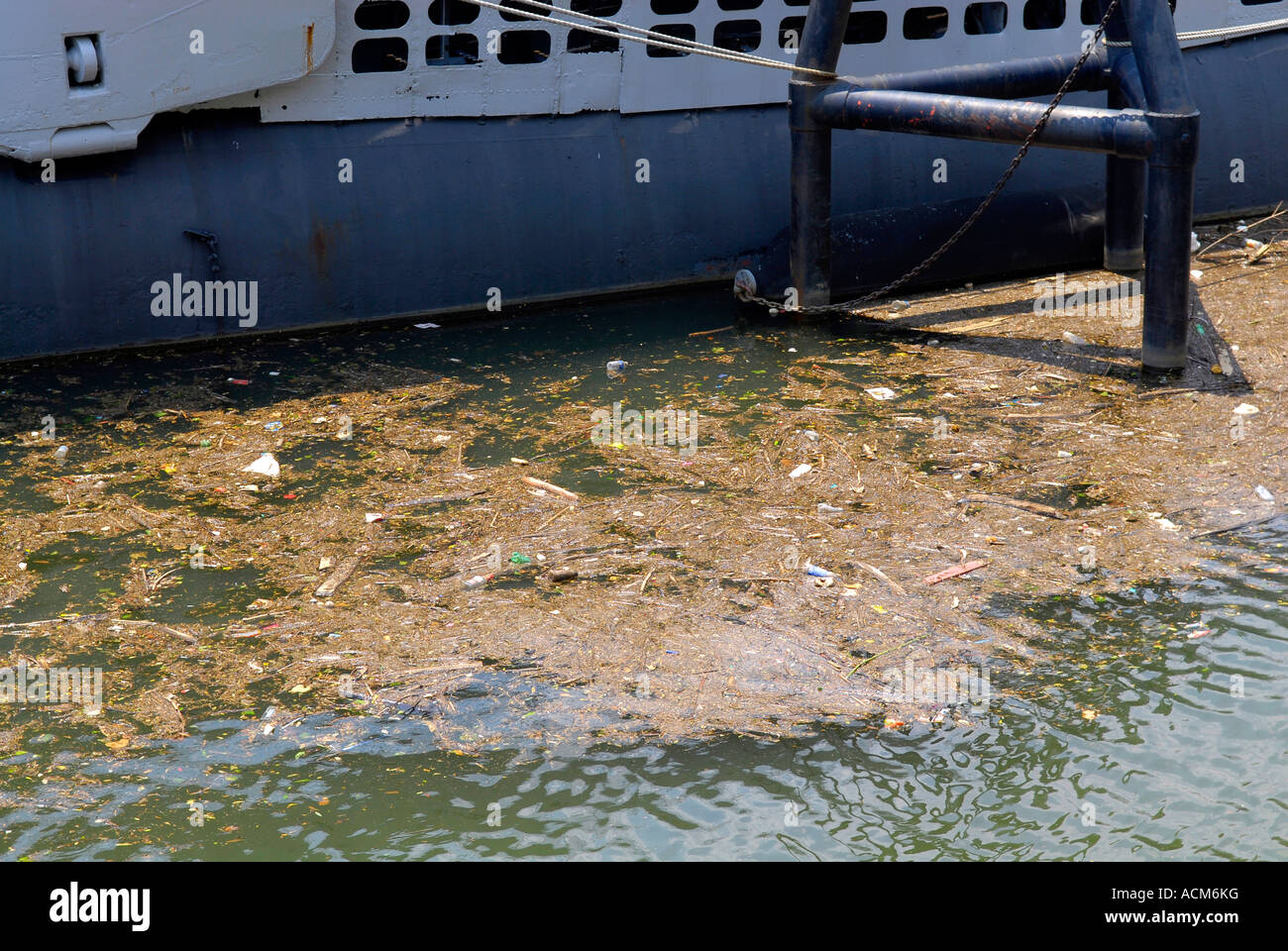Water pollution in the Allegheny River in the city of Pittsburgh ...