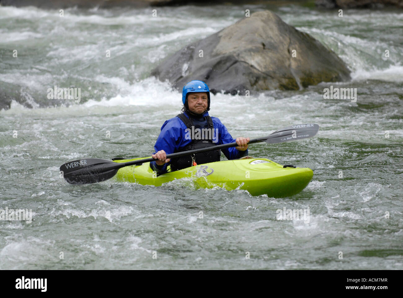 White water rafting on the Younghiogheny River in the Ohiopyle State ...