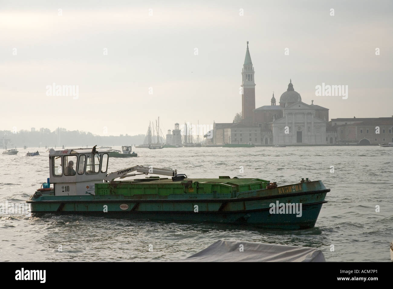 Refuse collection boat hi-res stock photography and images - Alamy