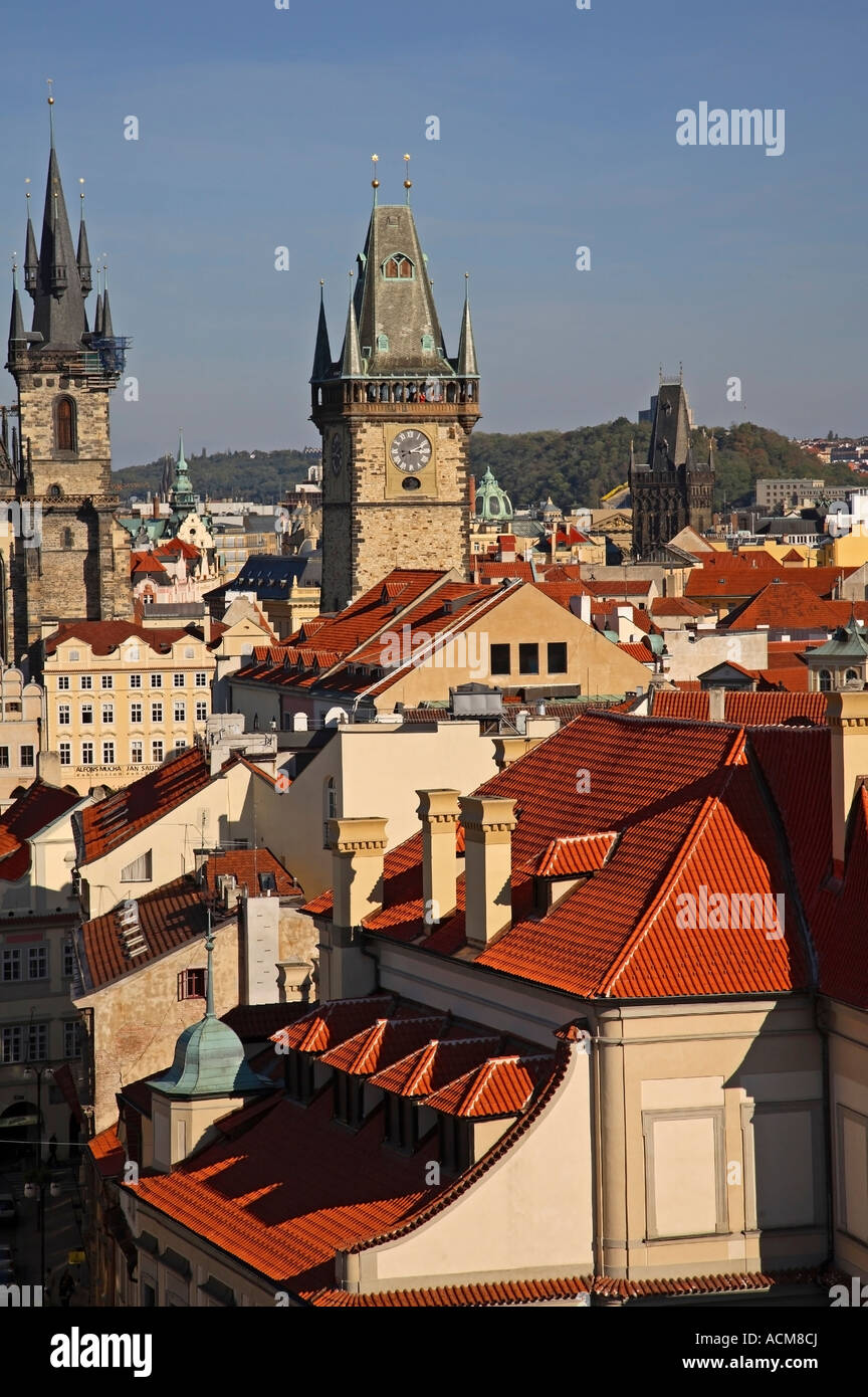 Prague Towers High Resolution Stock Photography and Images - Alamy