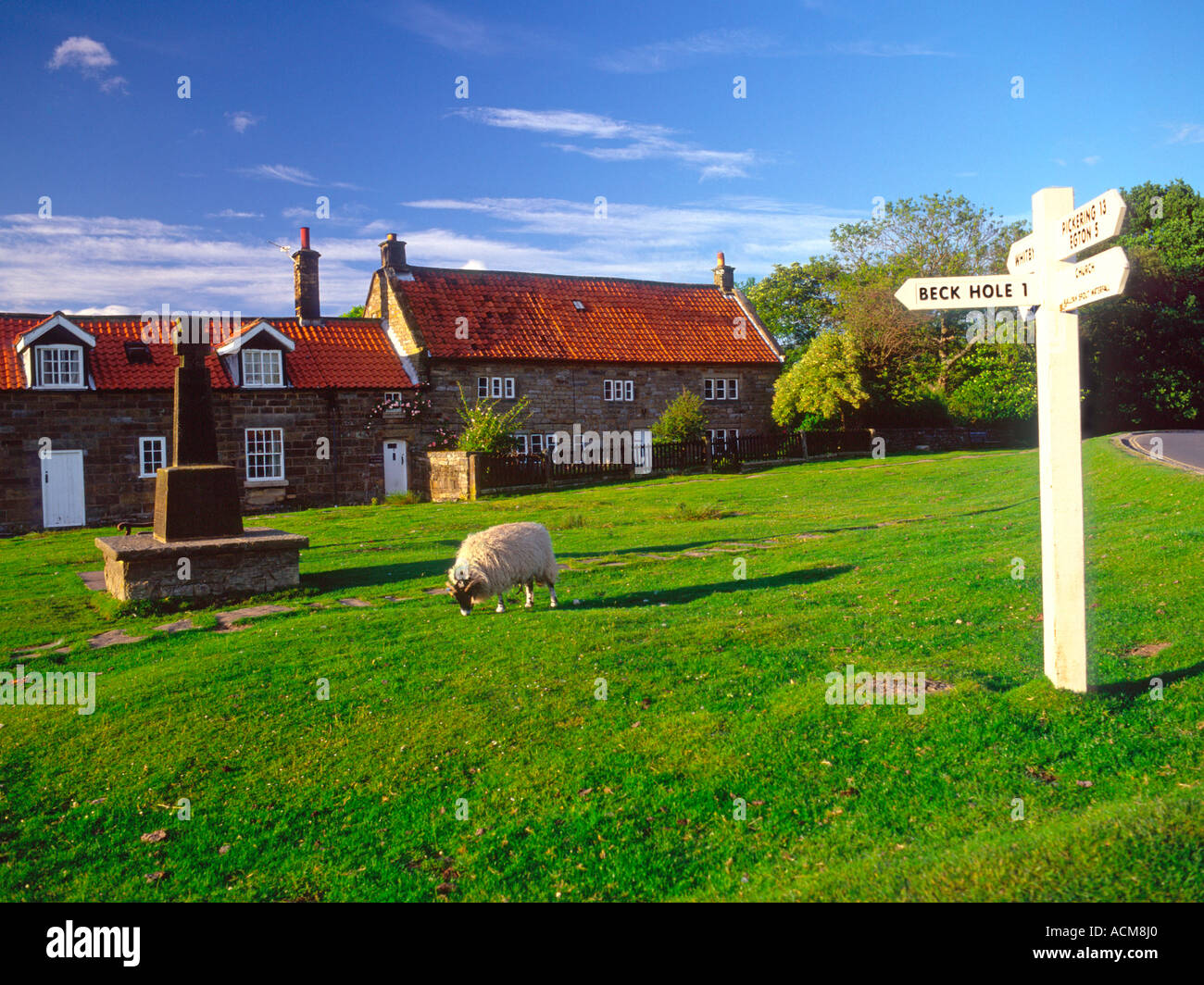 Goathland TVs Aidensfield North Yorkshire Moors England Stock Photo - Alamy