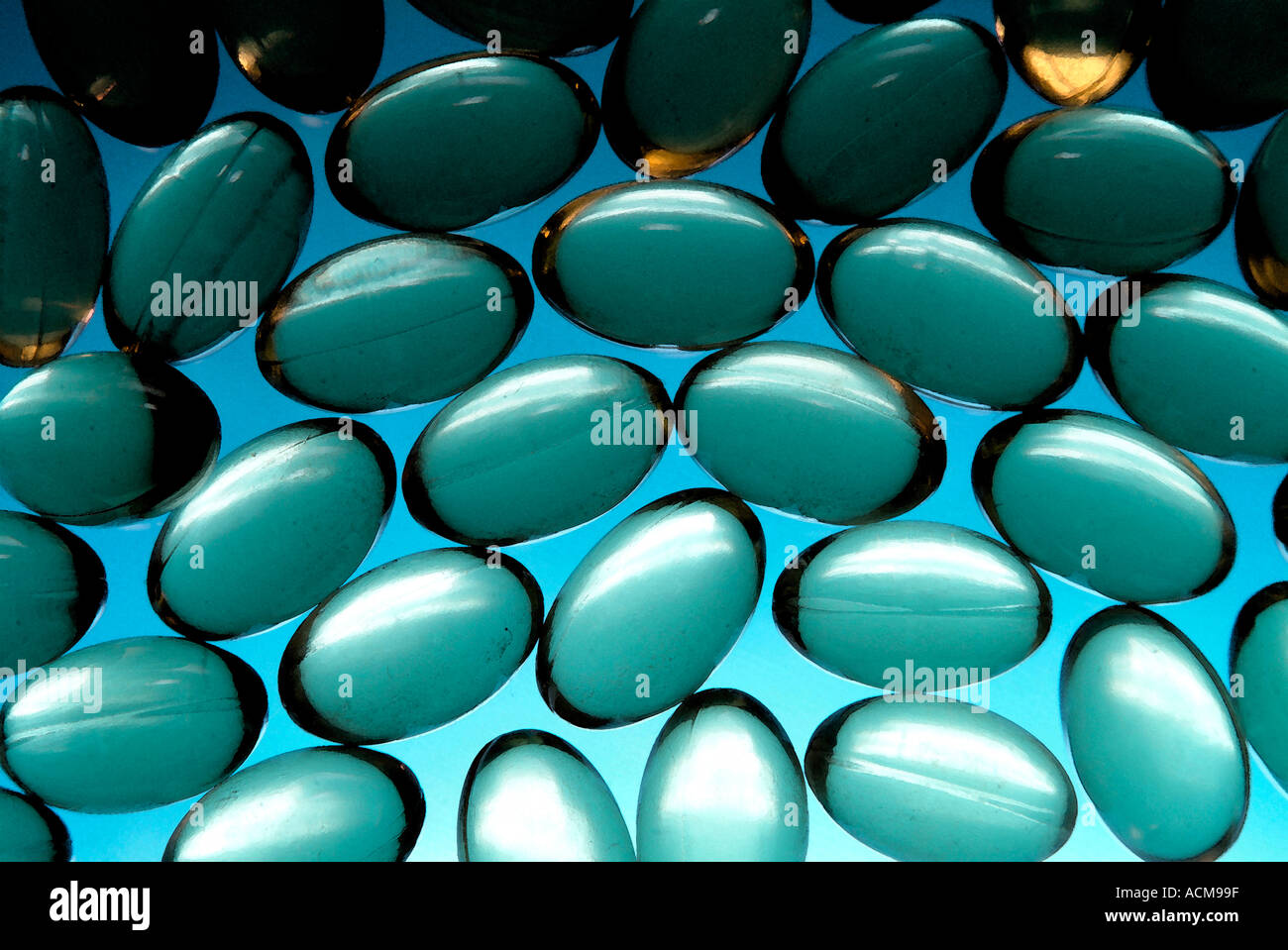 many similar capsules Stock Photo - Alamy